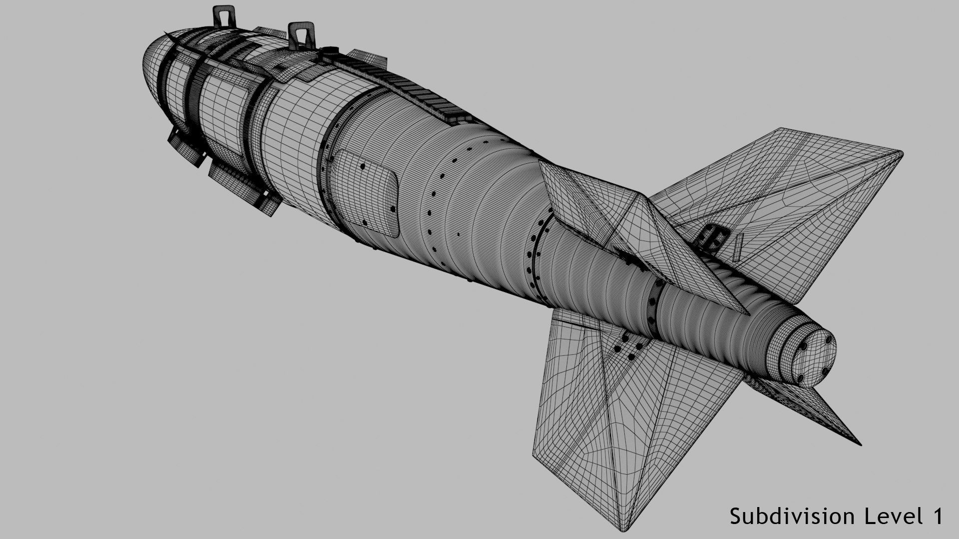 3D gbu-31 v jdam mk-84 - TurboSquid 1469736