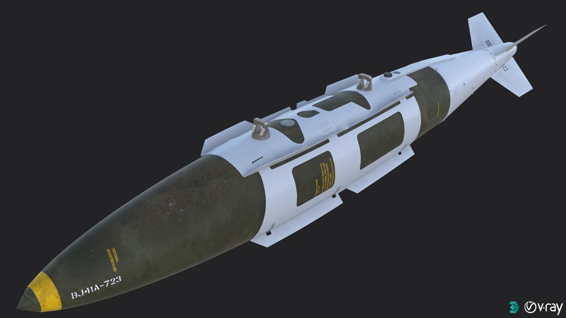 3D gbu-31 v jdam mk-84 - TurboSquid 1469736
