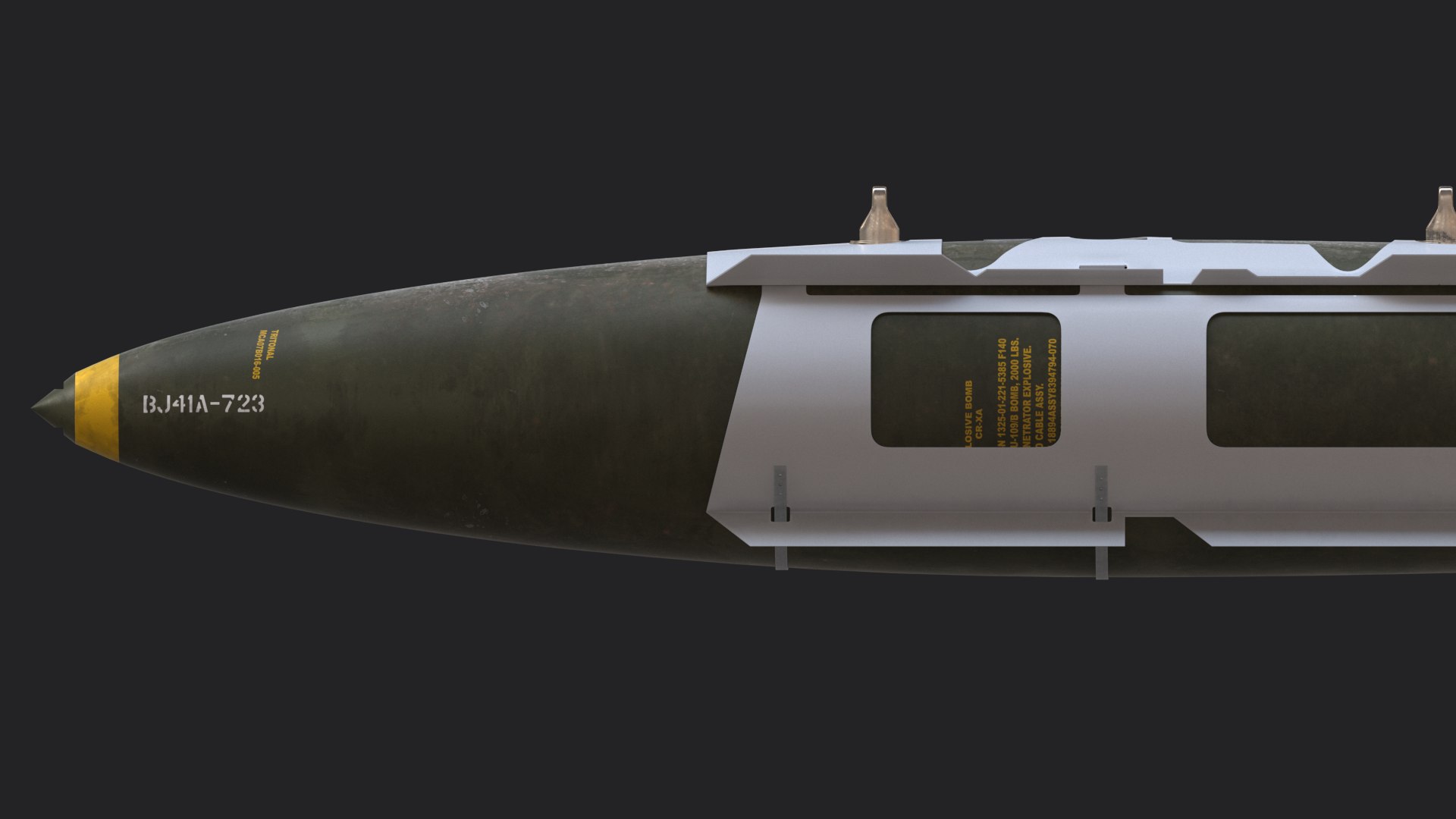 3D gbu-31 v jdam mk-84 - TurboSquid 1469736