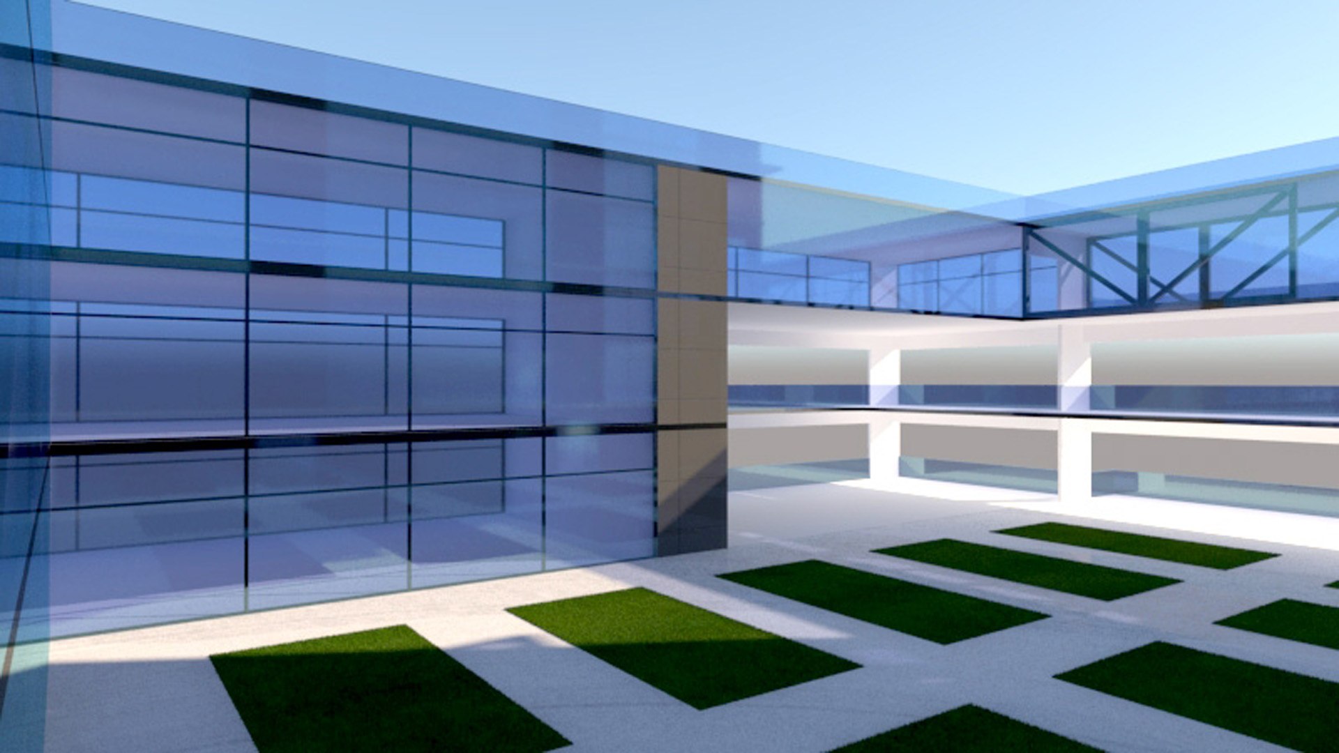 3D model SAFE CITY Office Building 3D - TurboSquid 2151919