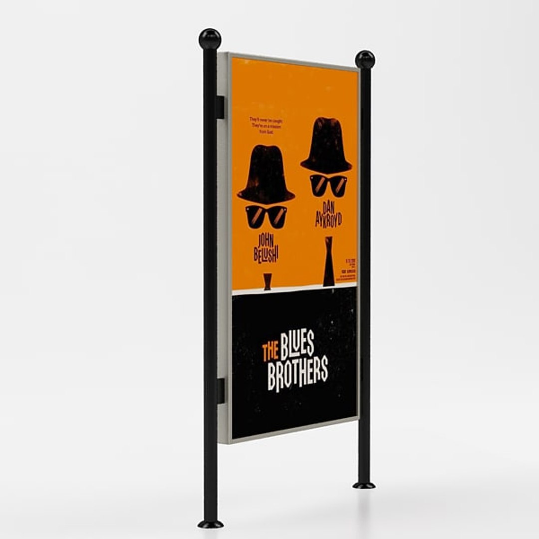 Advertising Panel 3d Max