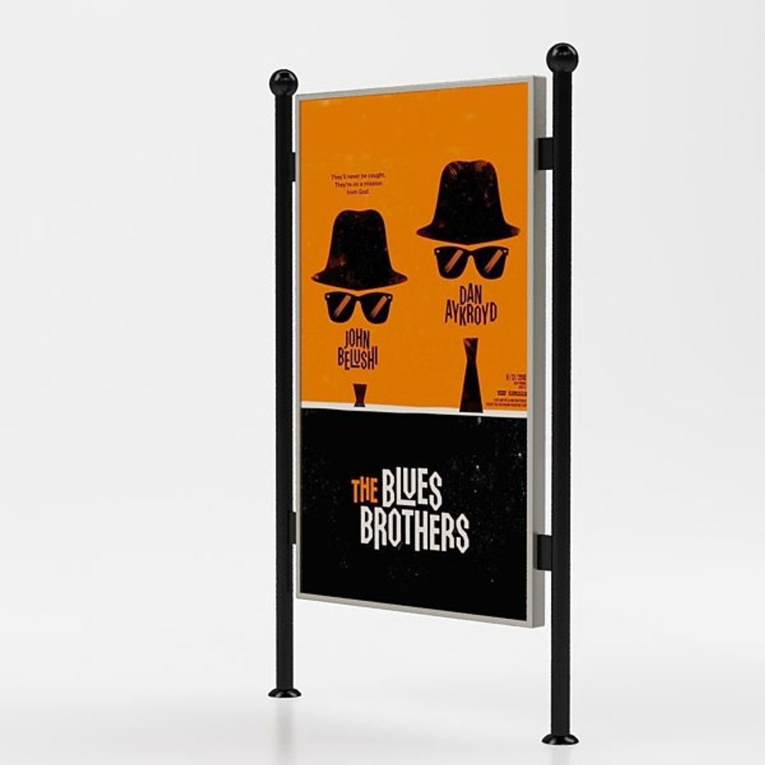 Advertising Panel 3d Max