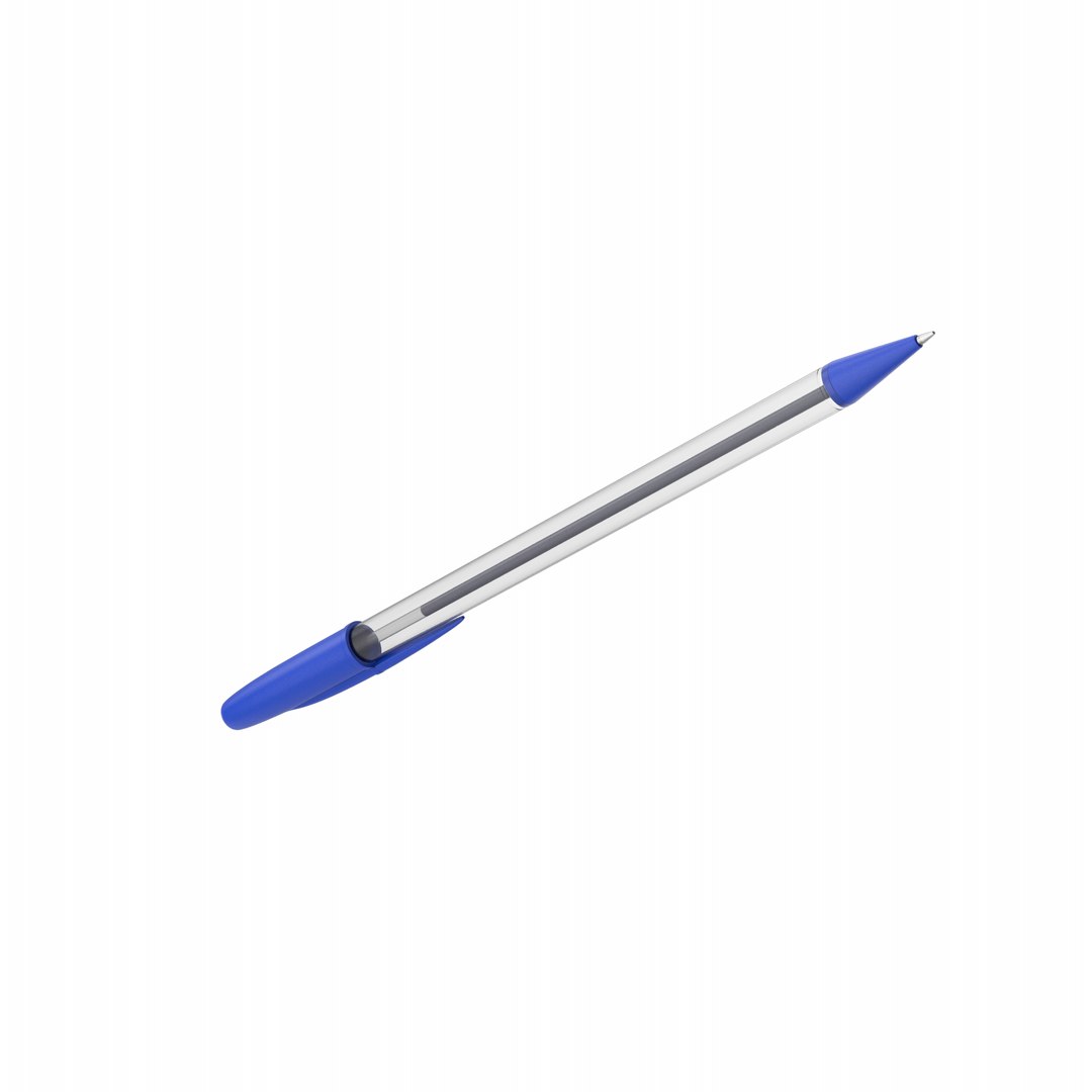 Ballpoint Blue Pen 3D Model - TurboSquid 2023610