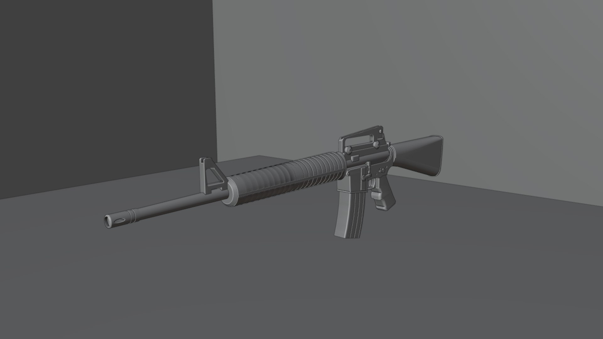 3D M16A3 Assault Rifle - TurboSquid 2223751
