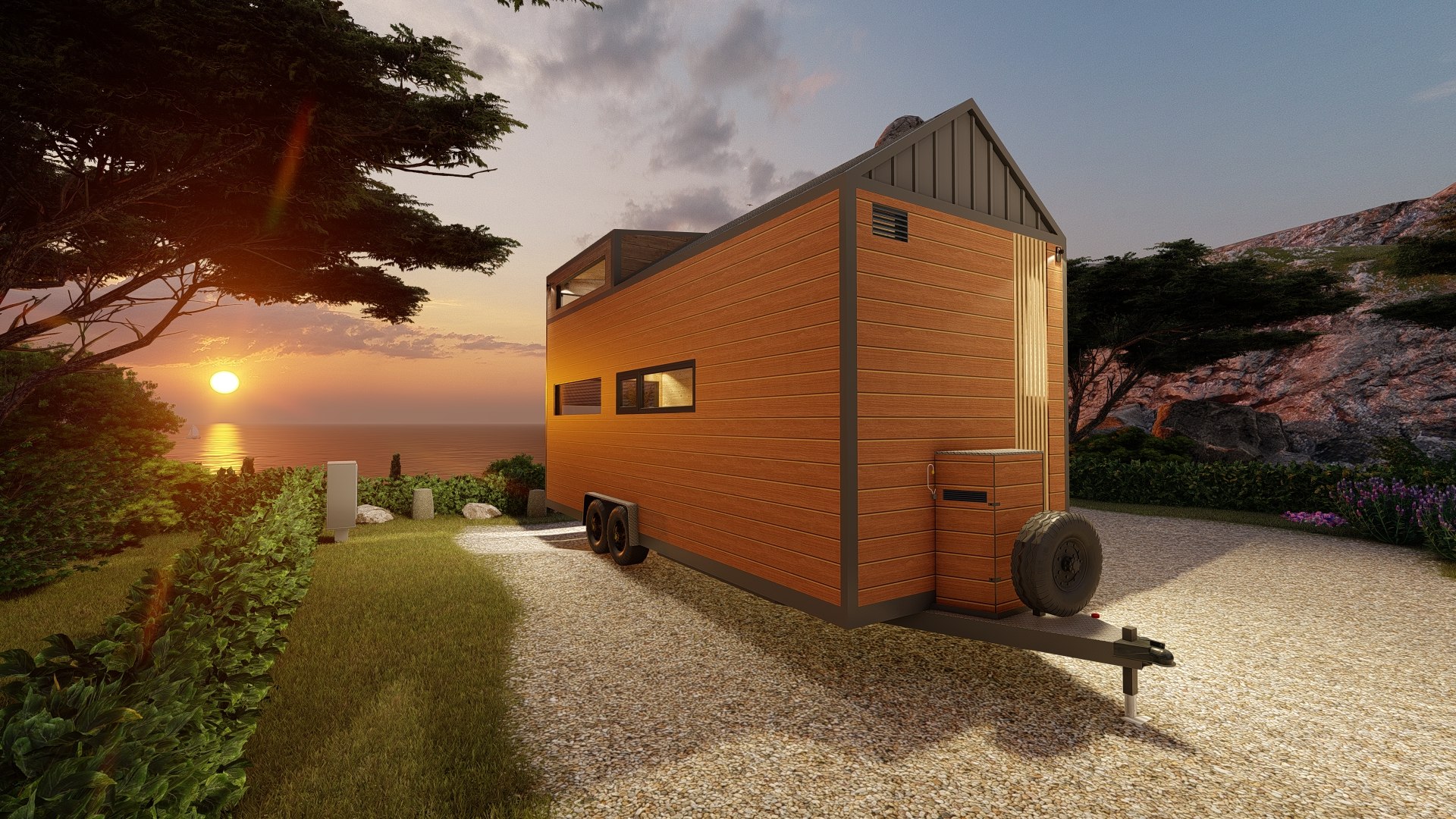 Tiny House 3D Model - TurboSquid 1670233