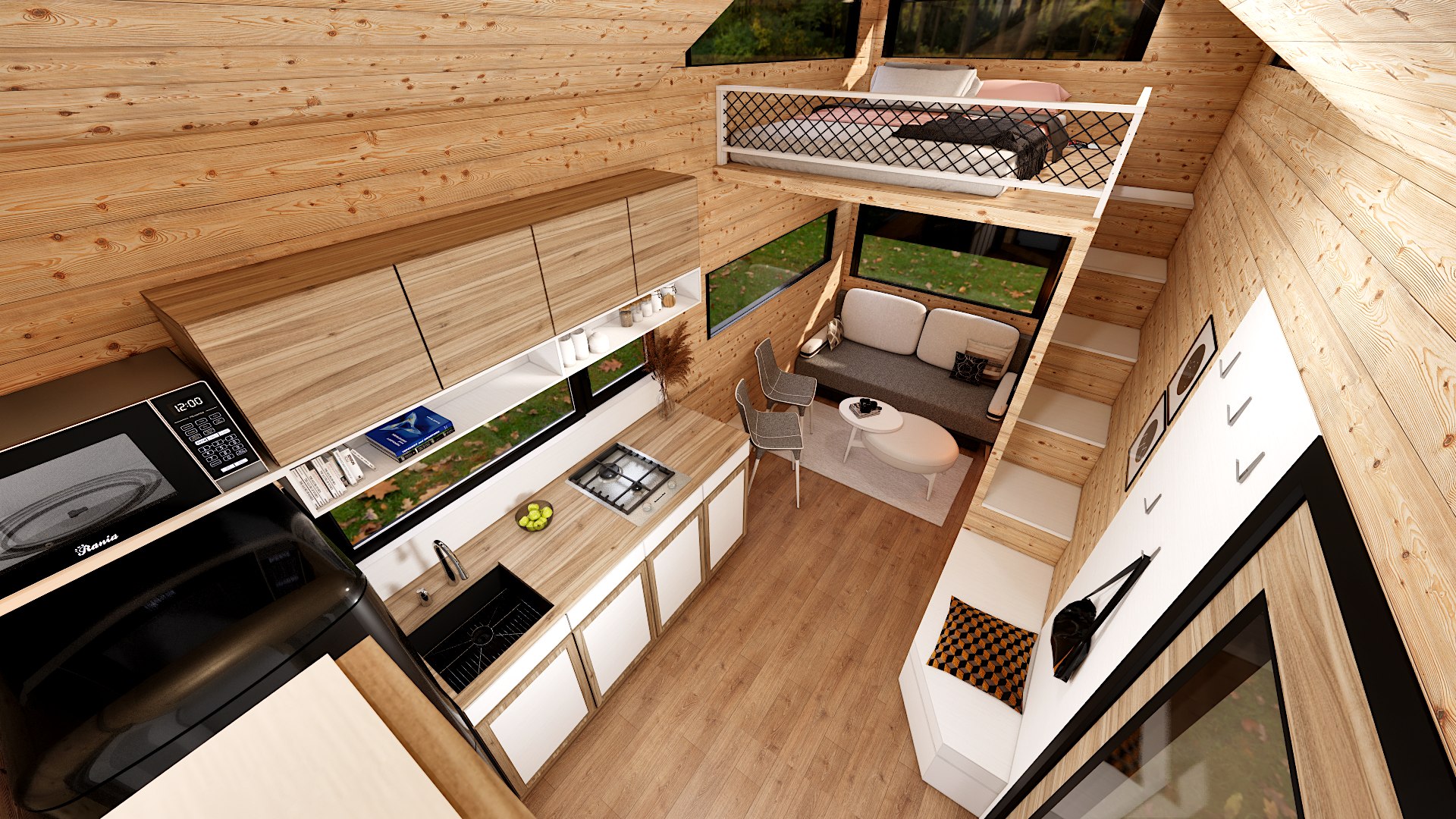 Tiny House 3D Model - TurboSquid 1670233