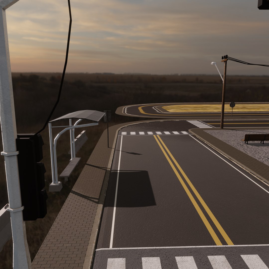 Modular Streets Model - TurboSquid 2196164