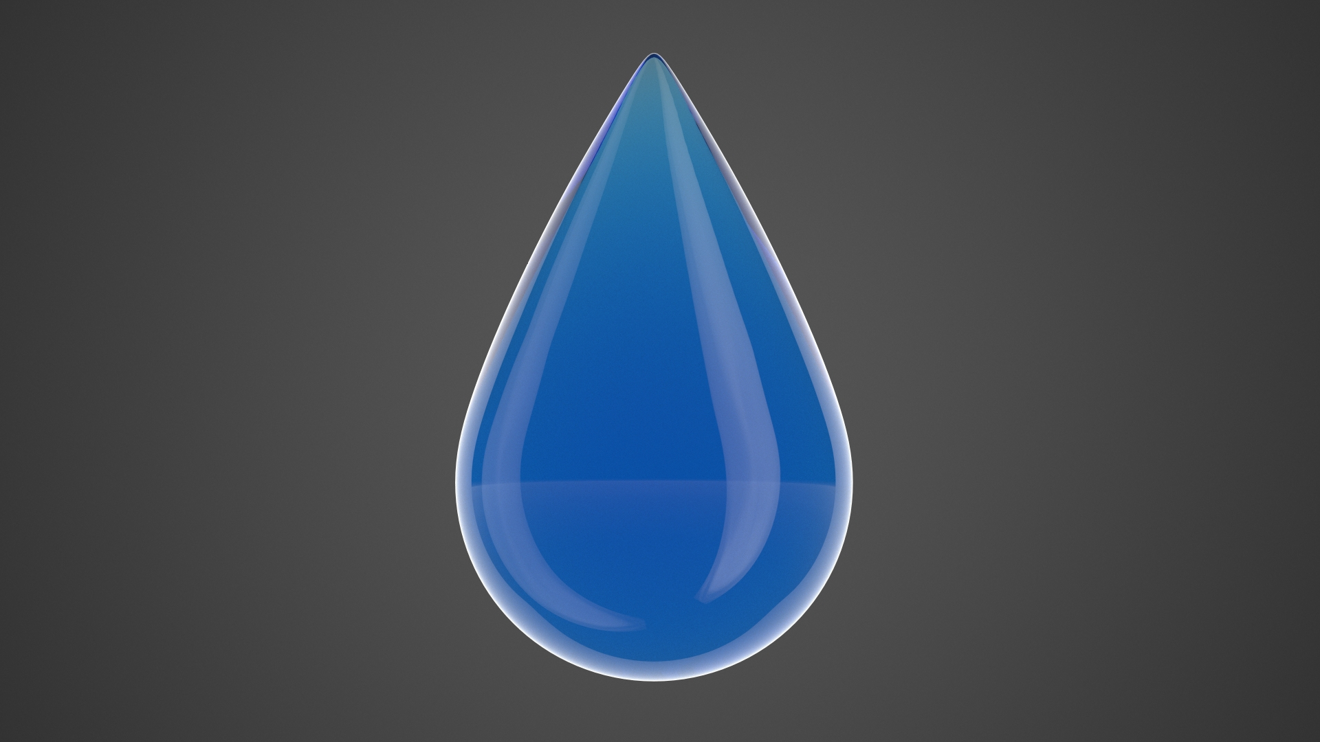 3D water drop model - TurboSquid 1672612