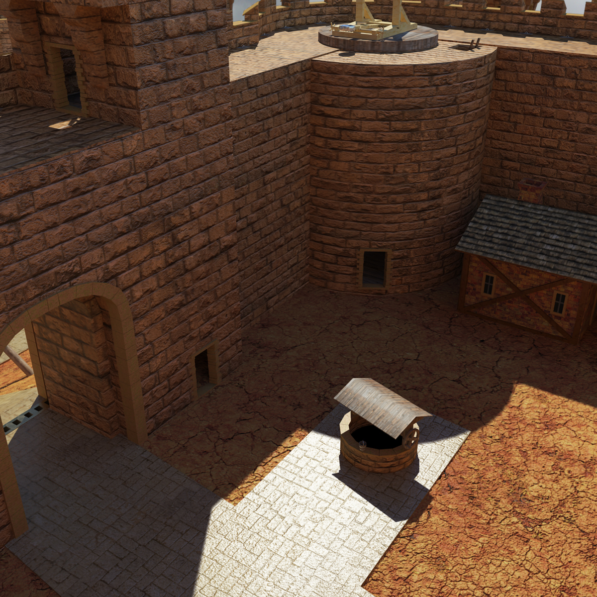 Castelo medieval Modelo 3D - TurboSquid 746108