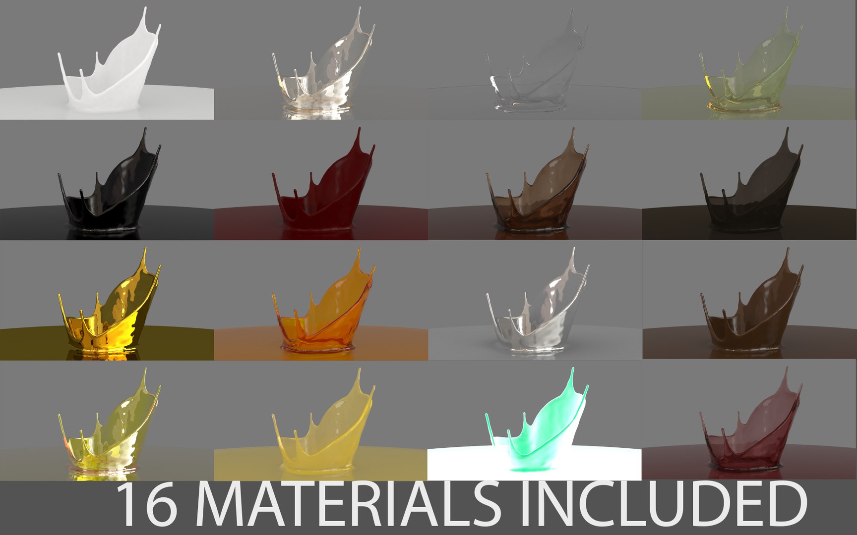 3D Liquid Crown Splash Realflow - TurboSquid 1939721