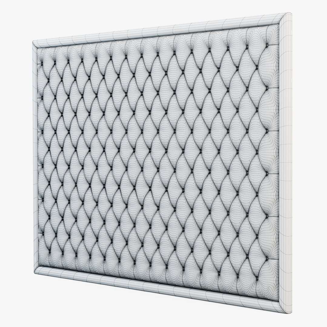 3d Capitone Wall Panel