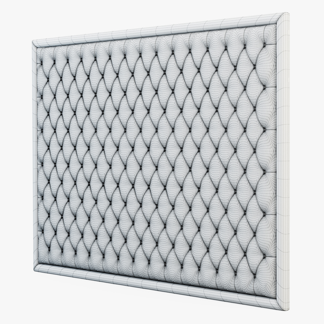 3d capitone wall panel