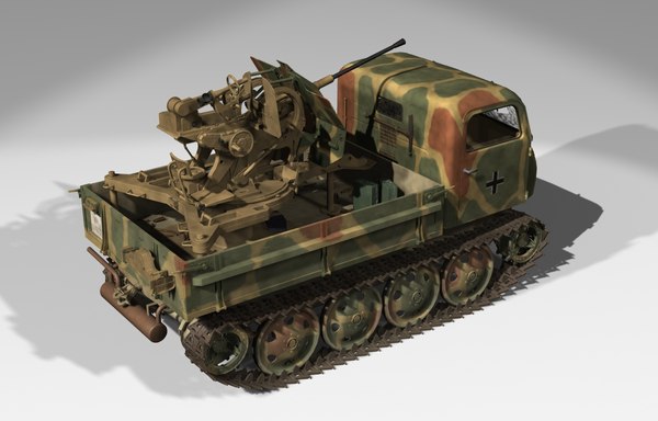 lightwave steyr rso flak 38