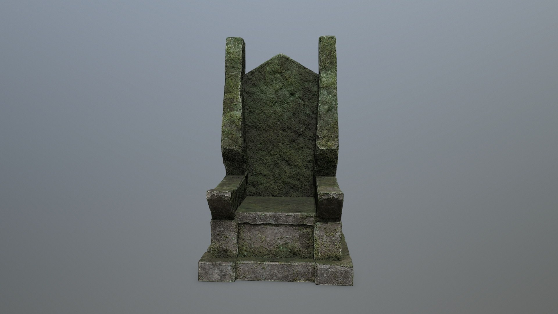3D Stone Throne - TurboSquid 2276144