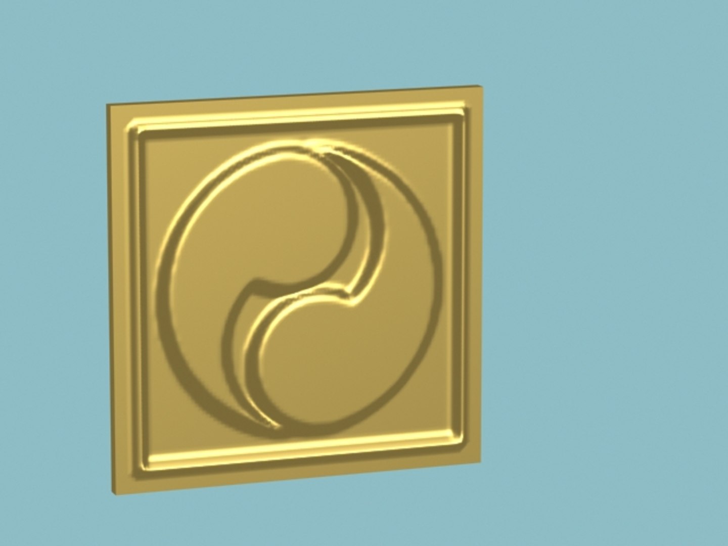 Japanese Monsho 3d Model