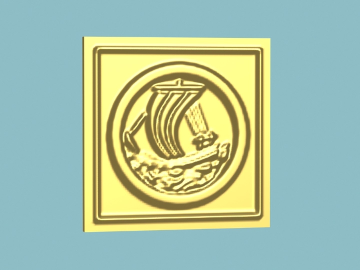 Japanese Monsho 3d Model