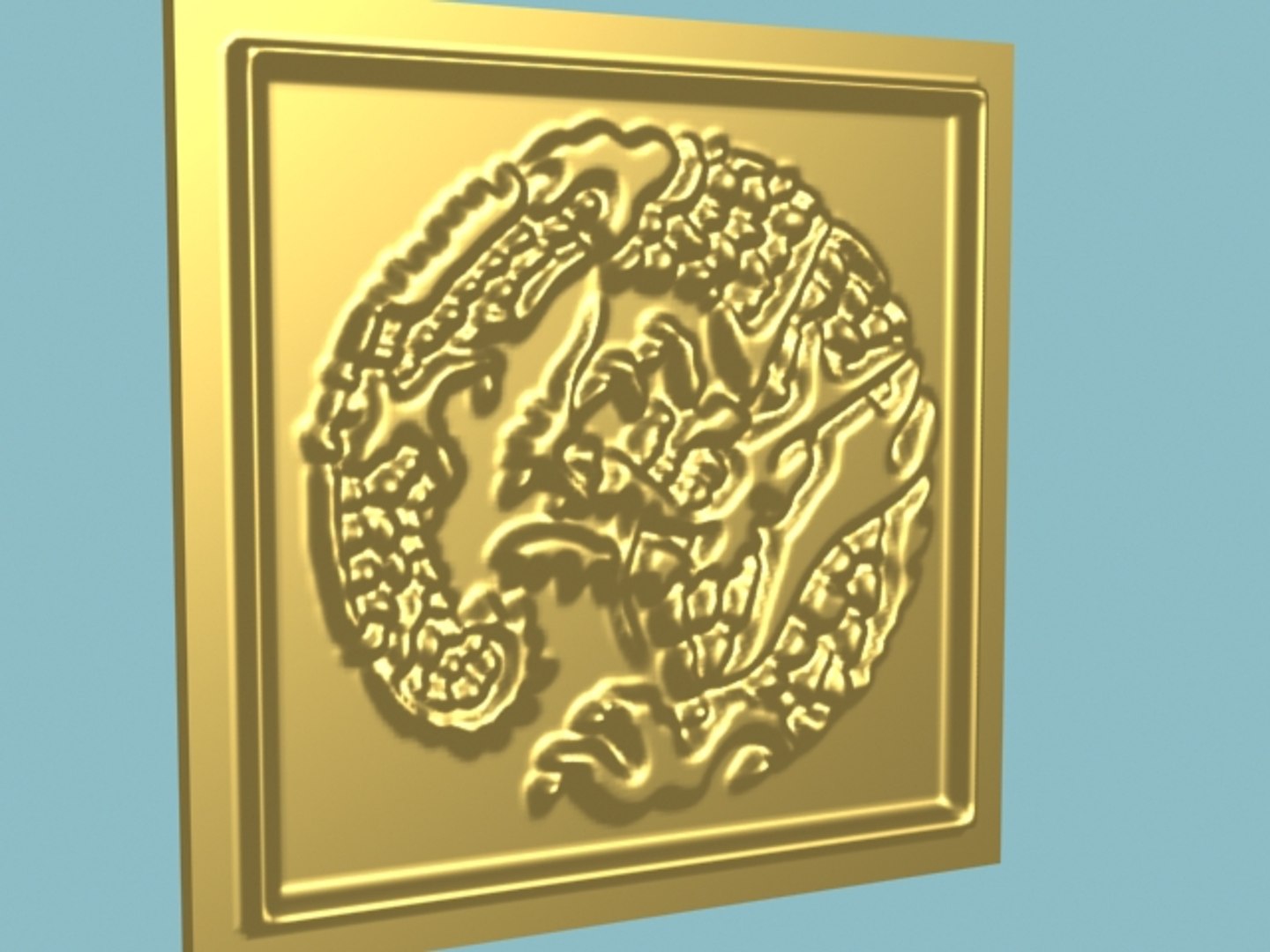 Japanese Monsho 3d Model