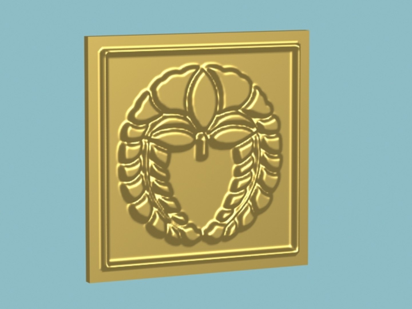 Japanese Monsho 3d Model