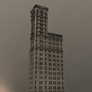 3d model flatiron building new