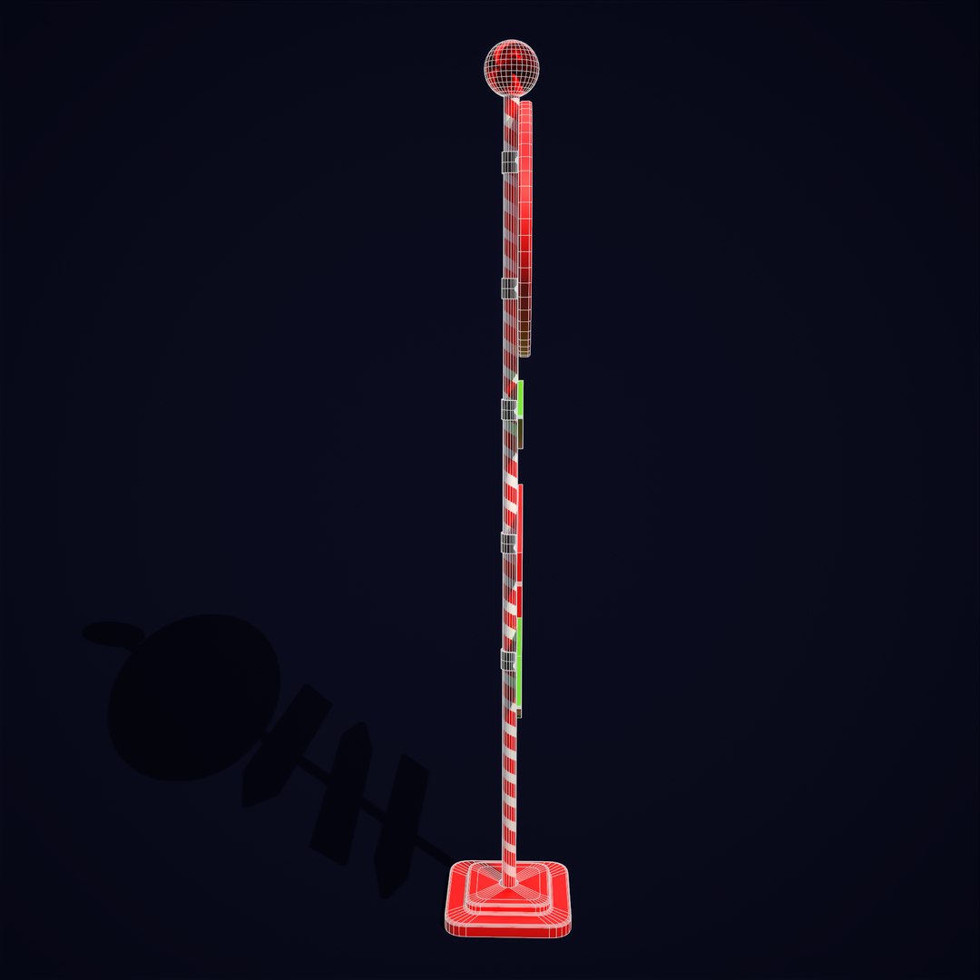 3D model North Pole Sign - TurboSquid 1817340