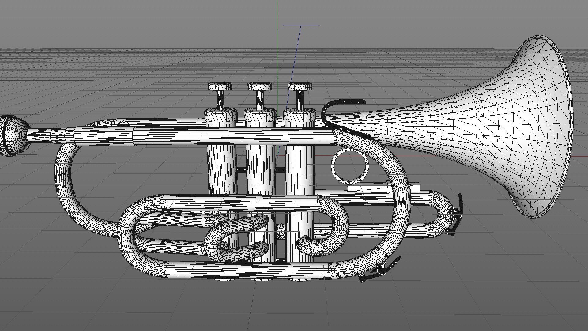 3D Trumpet Model - TurboSquid 1798596