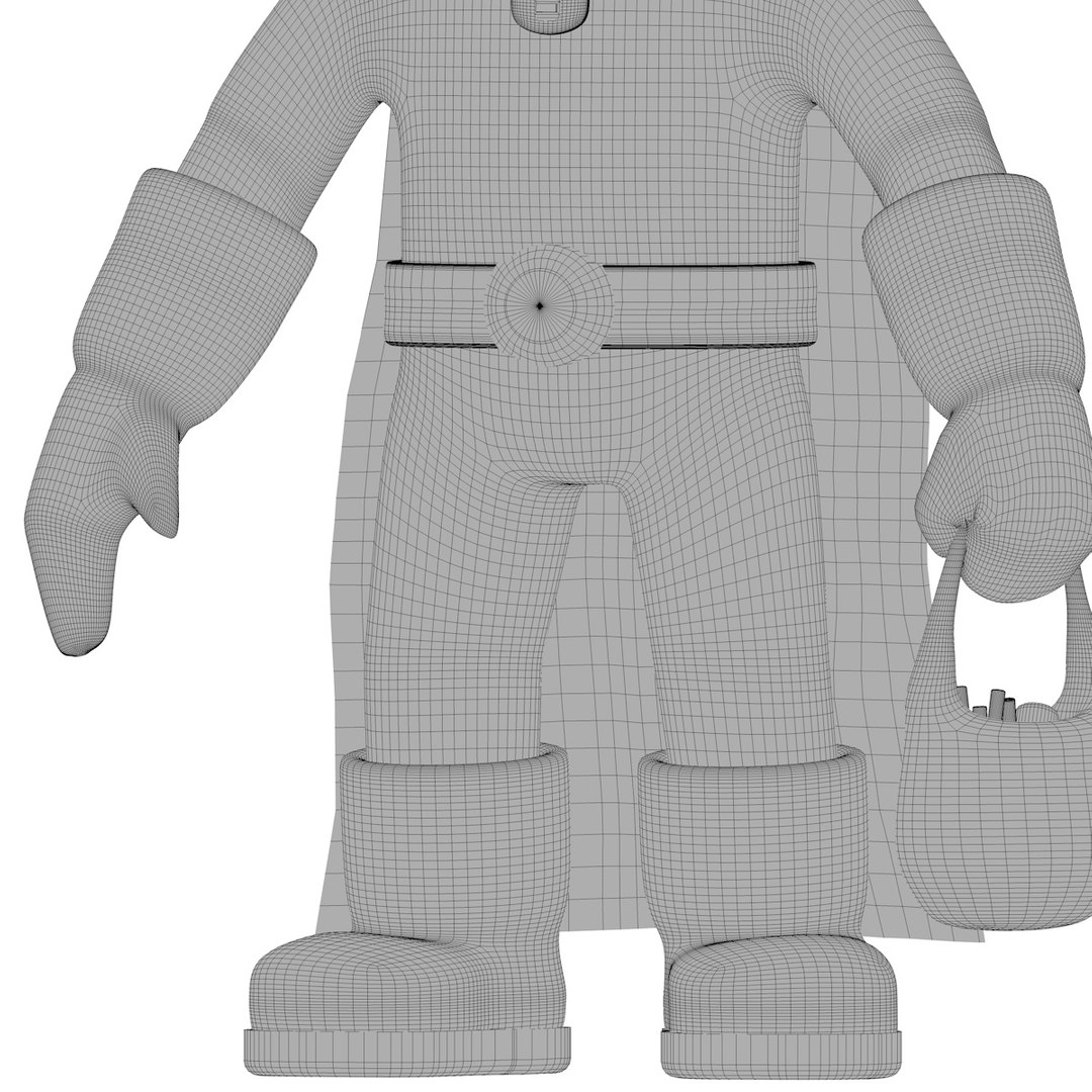 Mini Saitama Punch Man 3D Model - TurboSquid 1279721