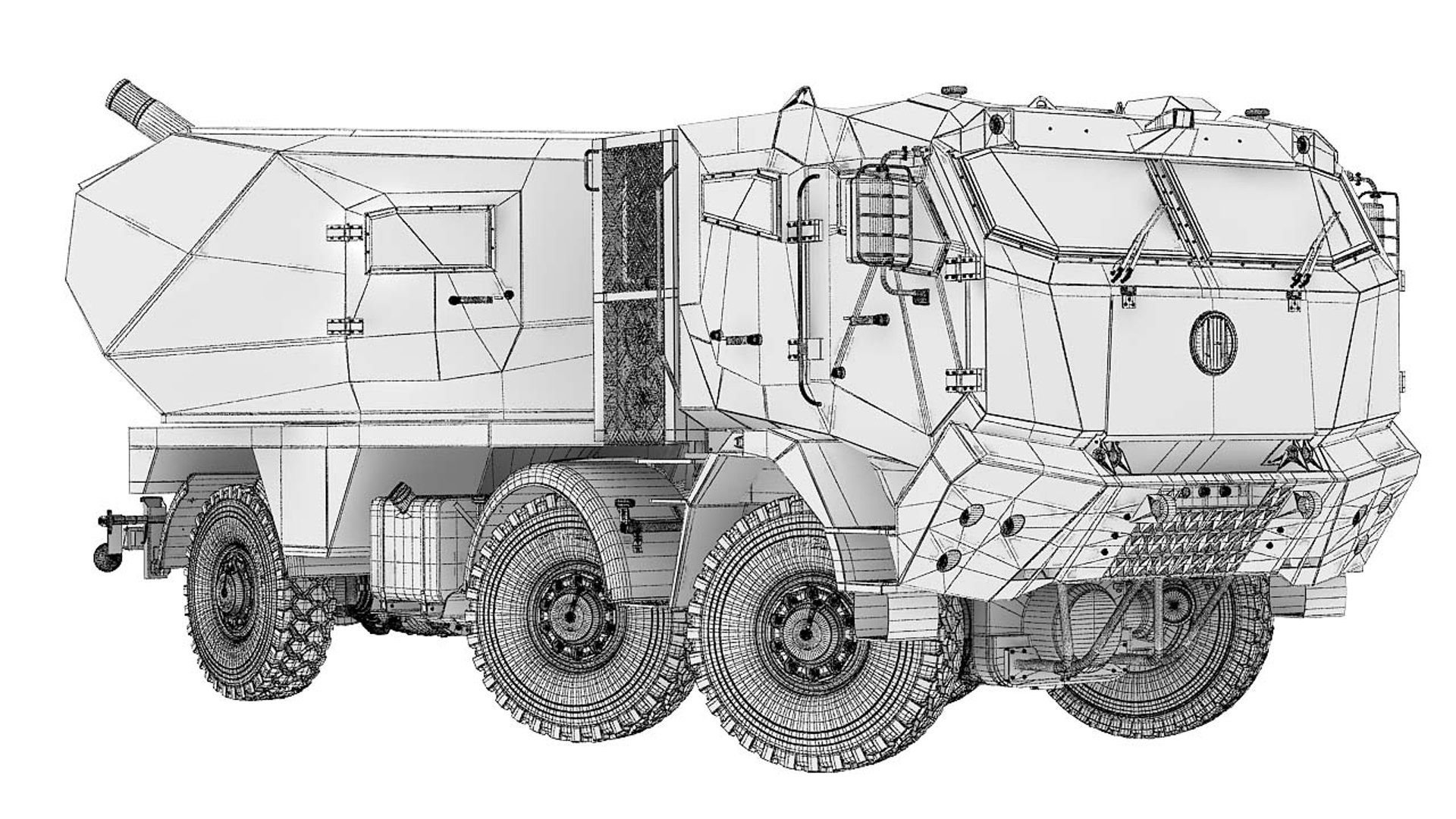 3D Tatra 6x6 AR-120 - TurboSquid 2235214