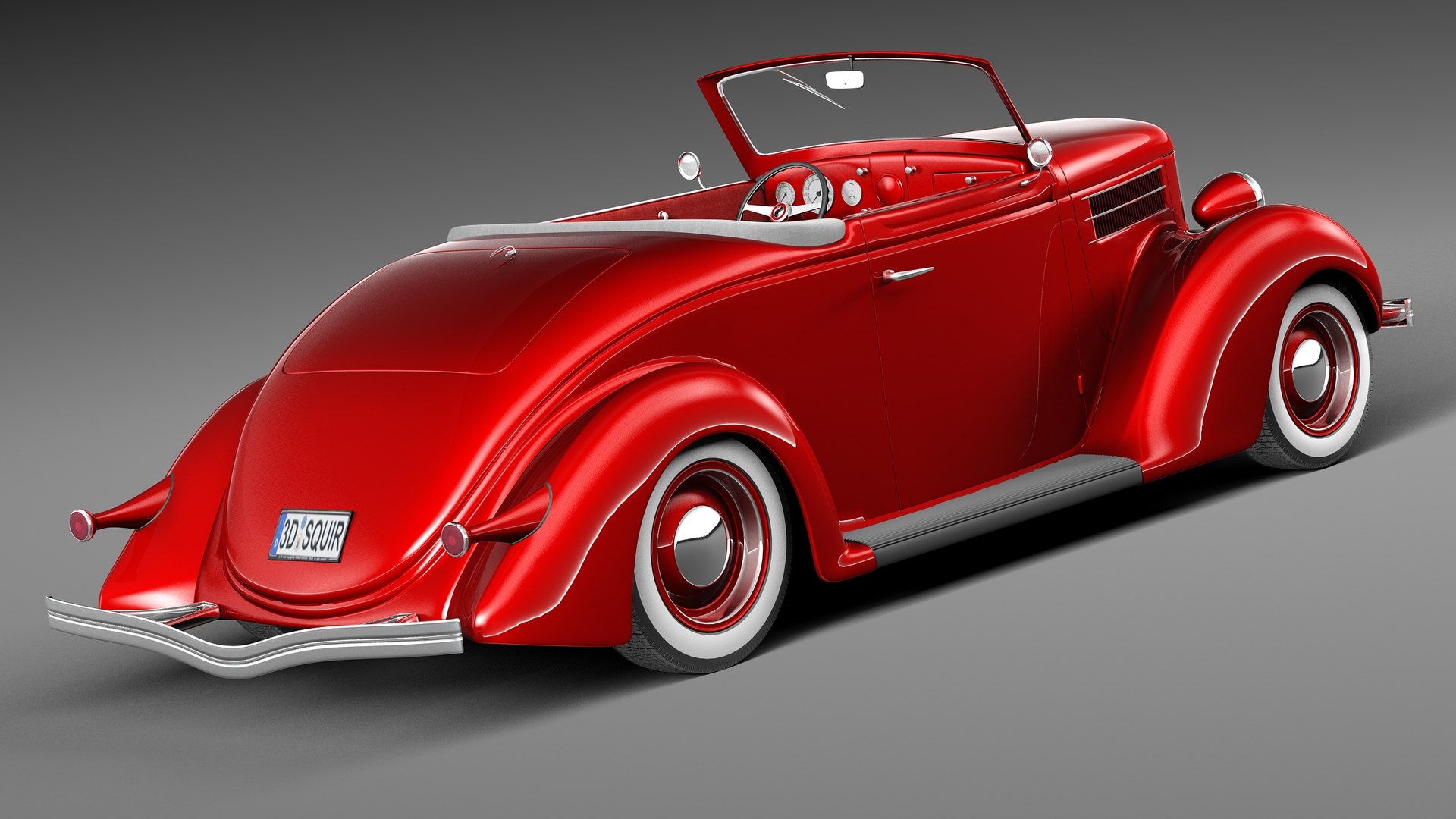 Max 1936 36 Convertible Roadster