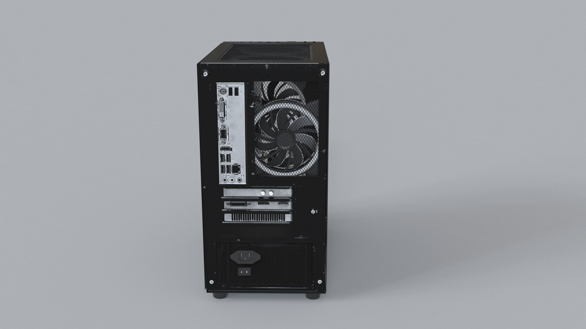 Gaming Computer 3D Model - TurboSquid 1594516
