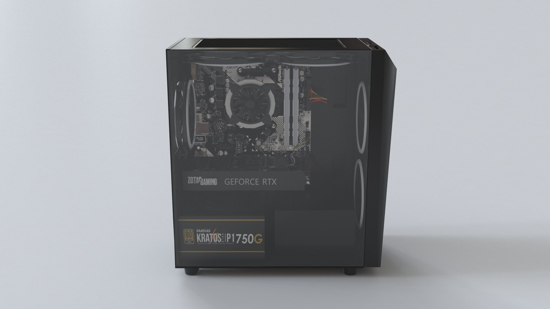 Gaming Computer 3D Model - TurboSquid 1594516
