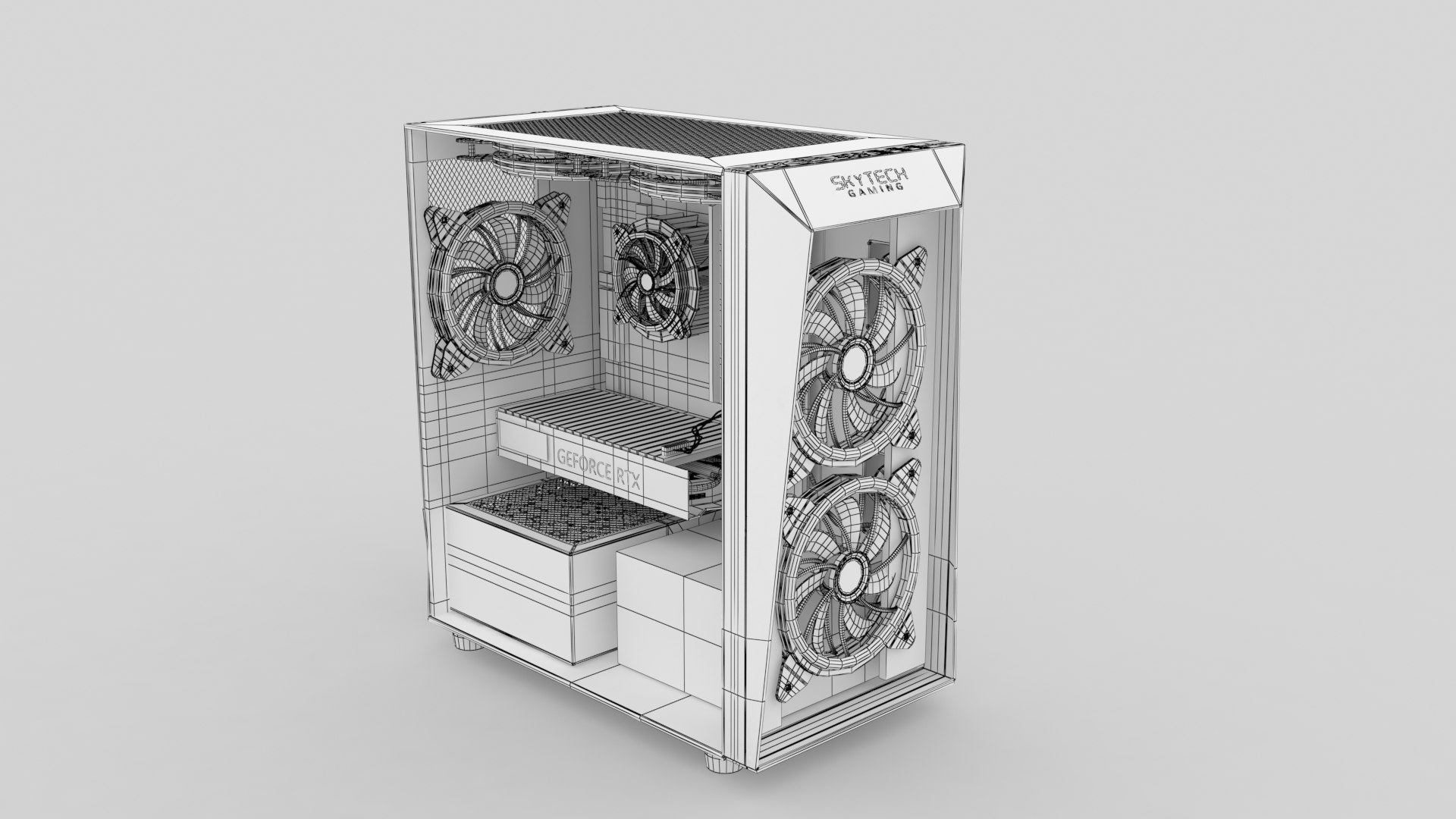 Gaming Computer 3D Model - TurboSquid 1594516