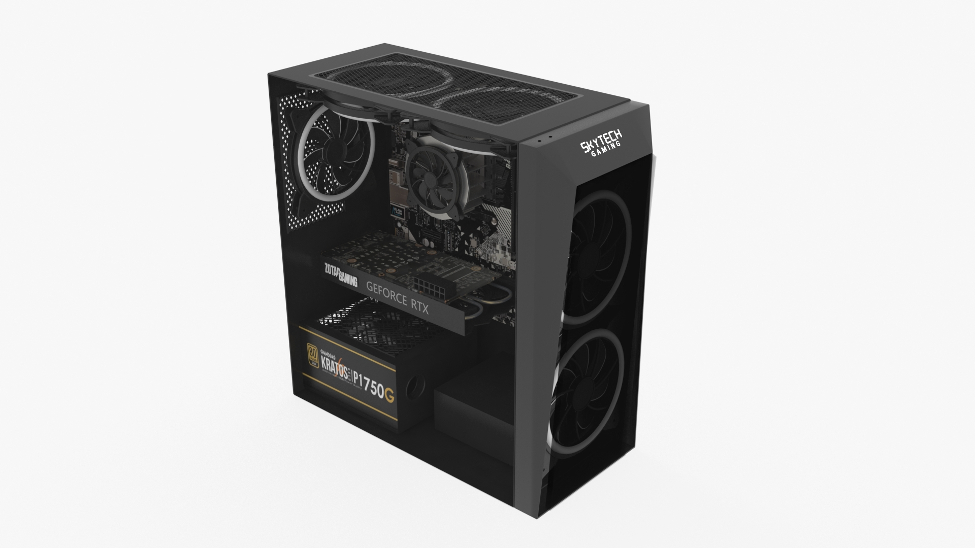 Gaming Computer 3D Model - TurboSquid 1594516