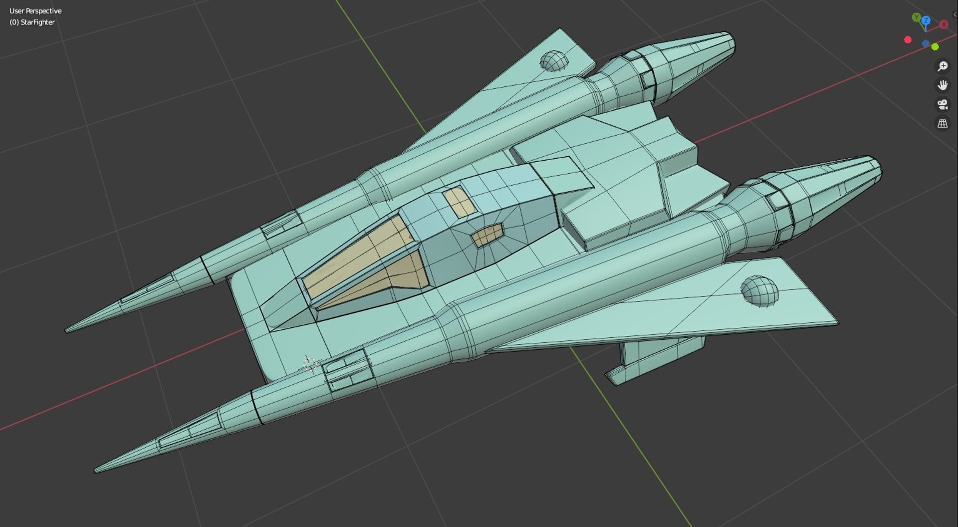 3D Starfighter Fighter - TurboSquid 1621129