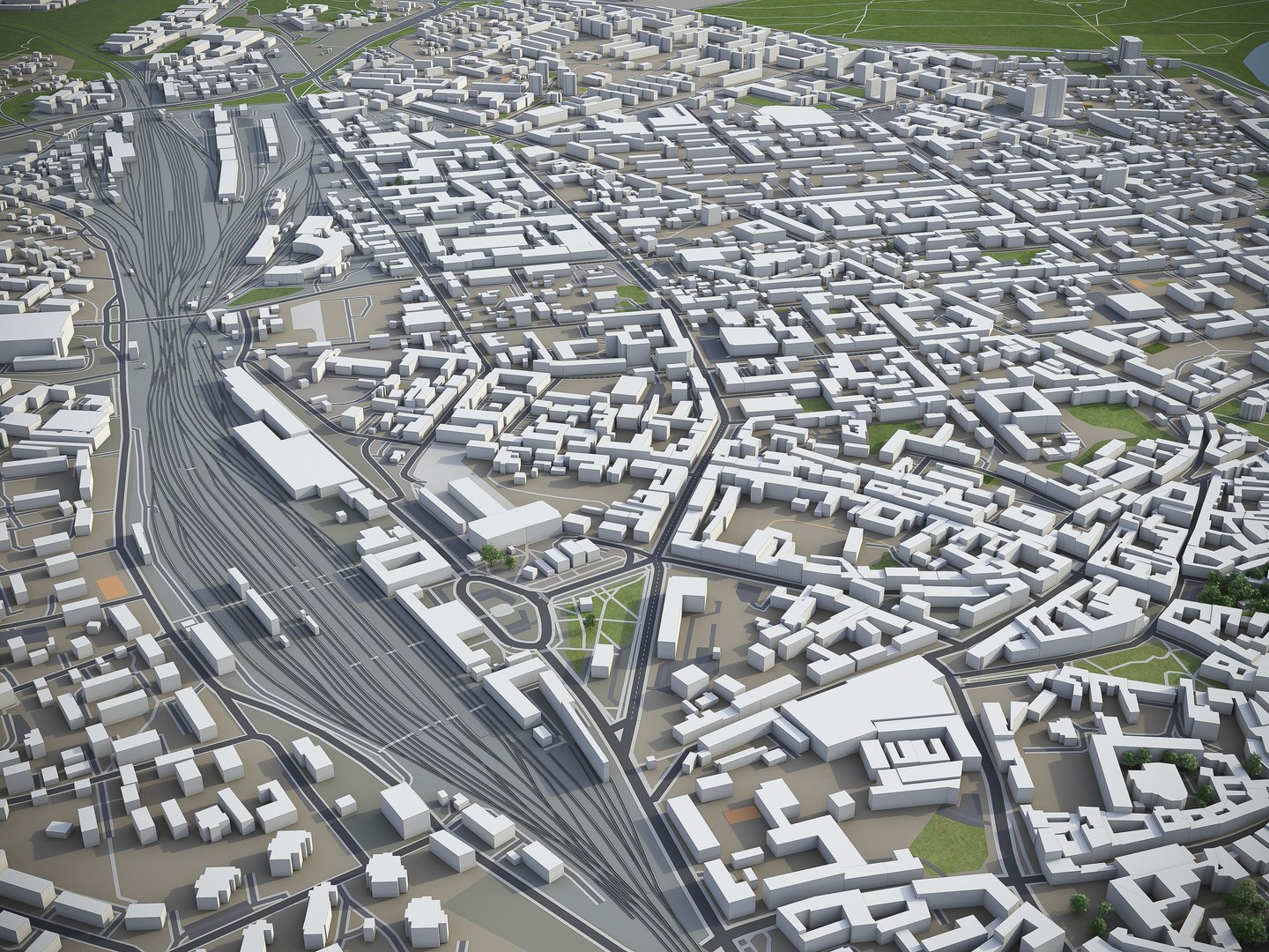 3D Model Vilnius Surrounding - - TurboSquid 1444364