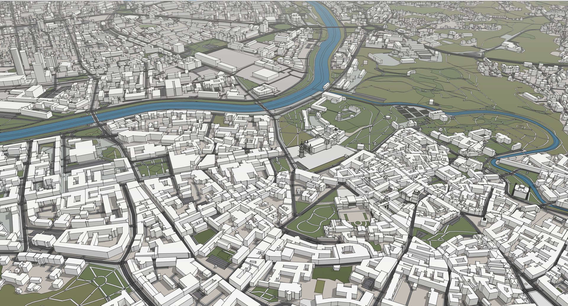 3D Model Vilnius Surrounding - - TurboSquid 1444364