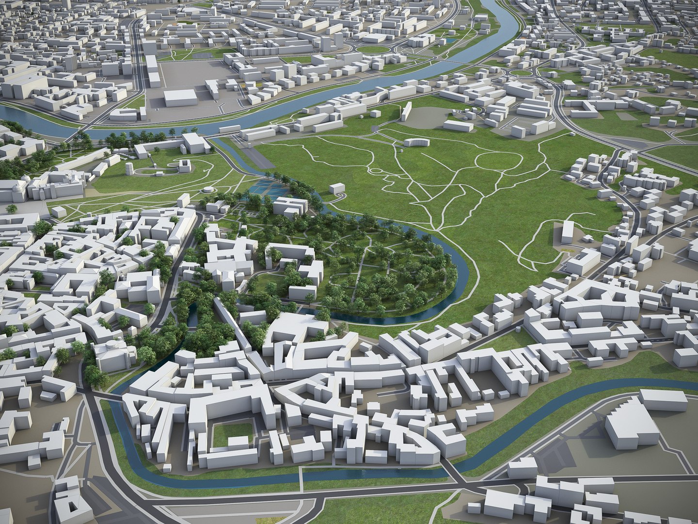 3D Model Vilnius Surrounding - - TurboSquid 1444364