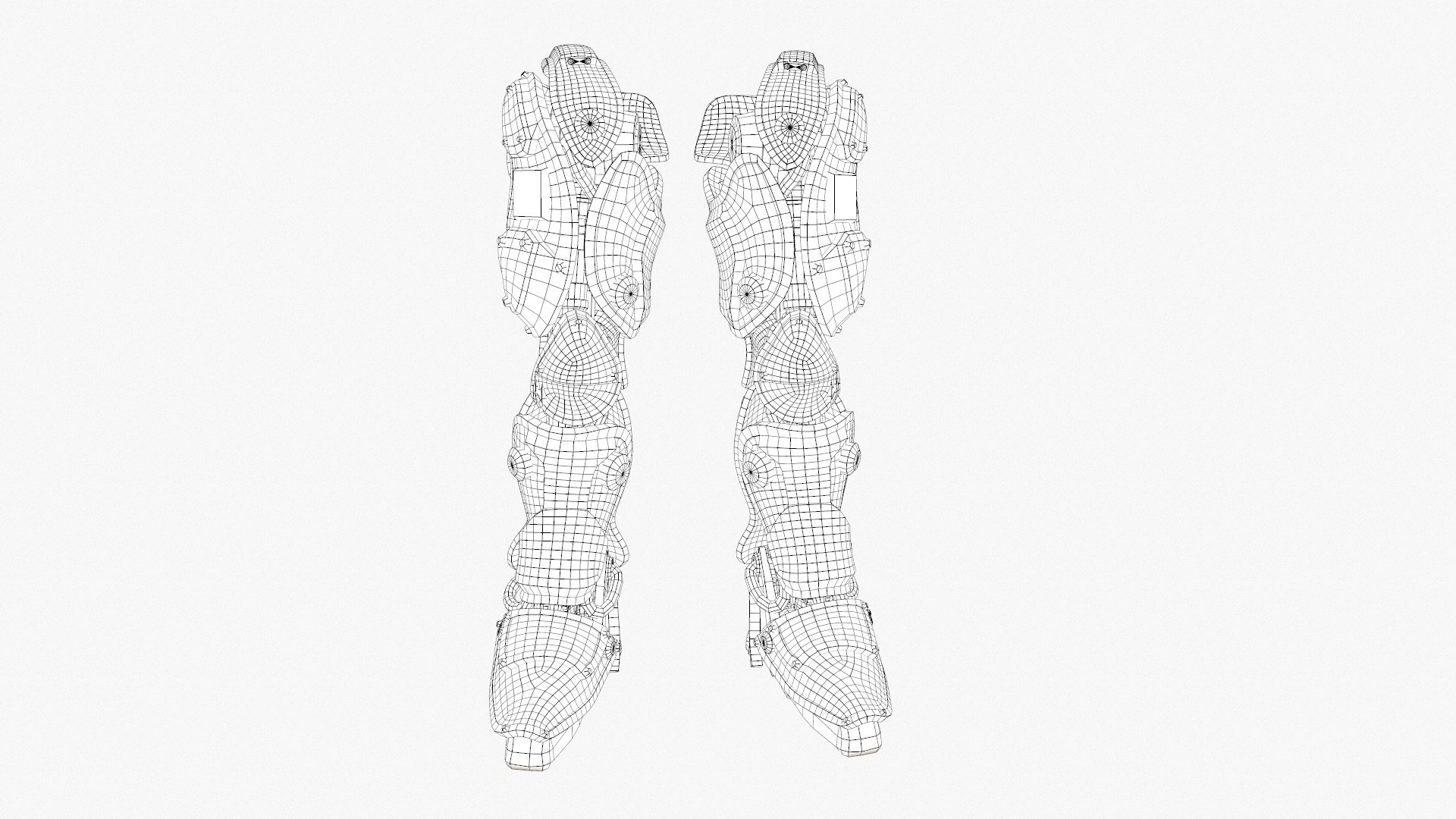 3D mech kitbash parts - model - TurboSquid 1641293