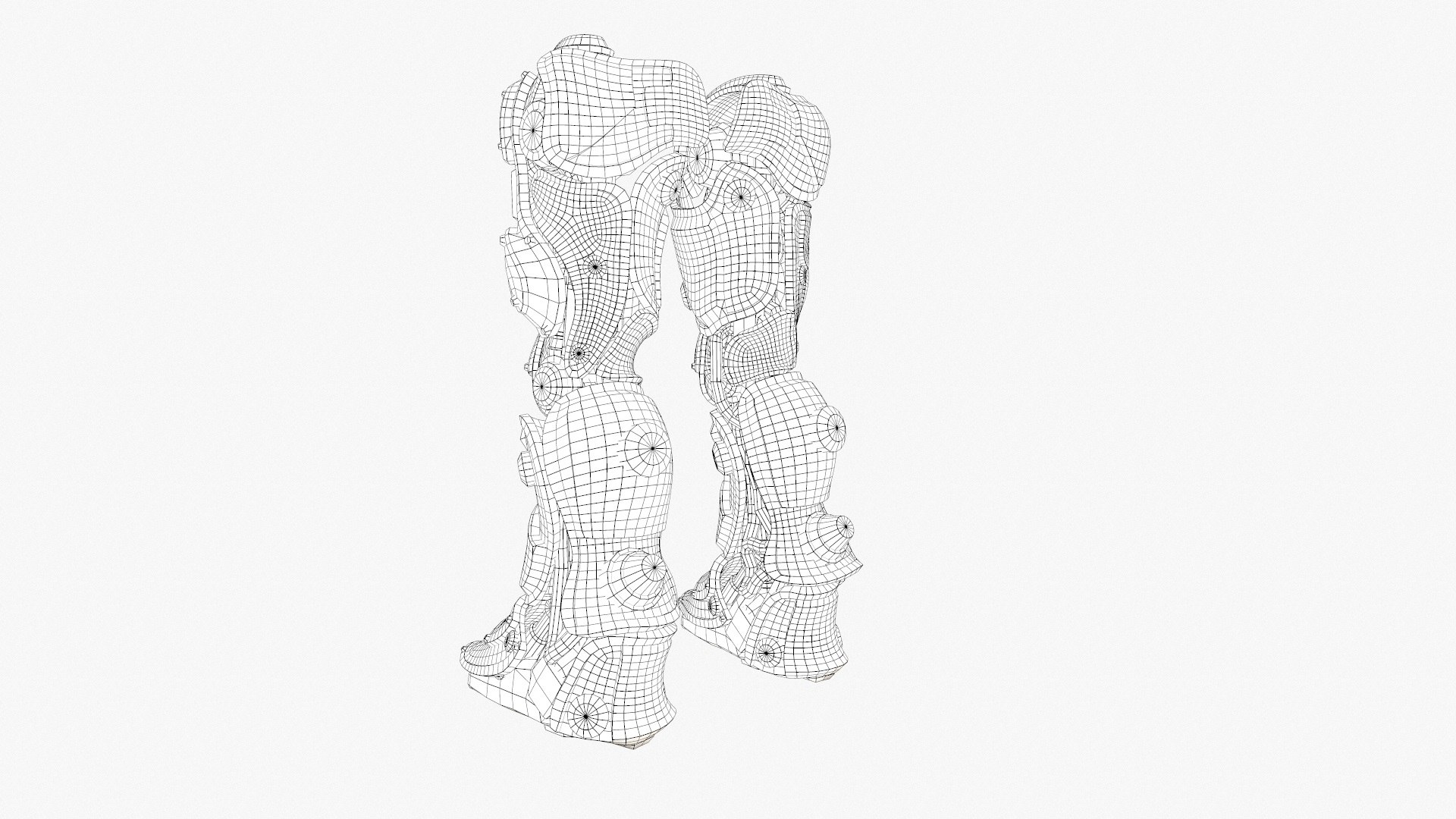 3D mech kitbash parts - model - TurboSquid 1641293