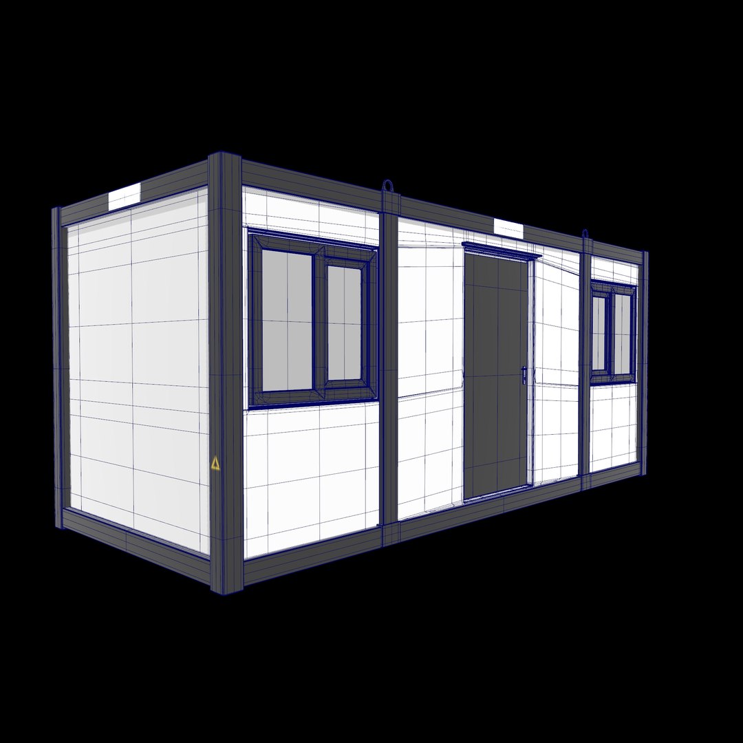 Office Container 3D - TurboSquid 2245898