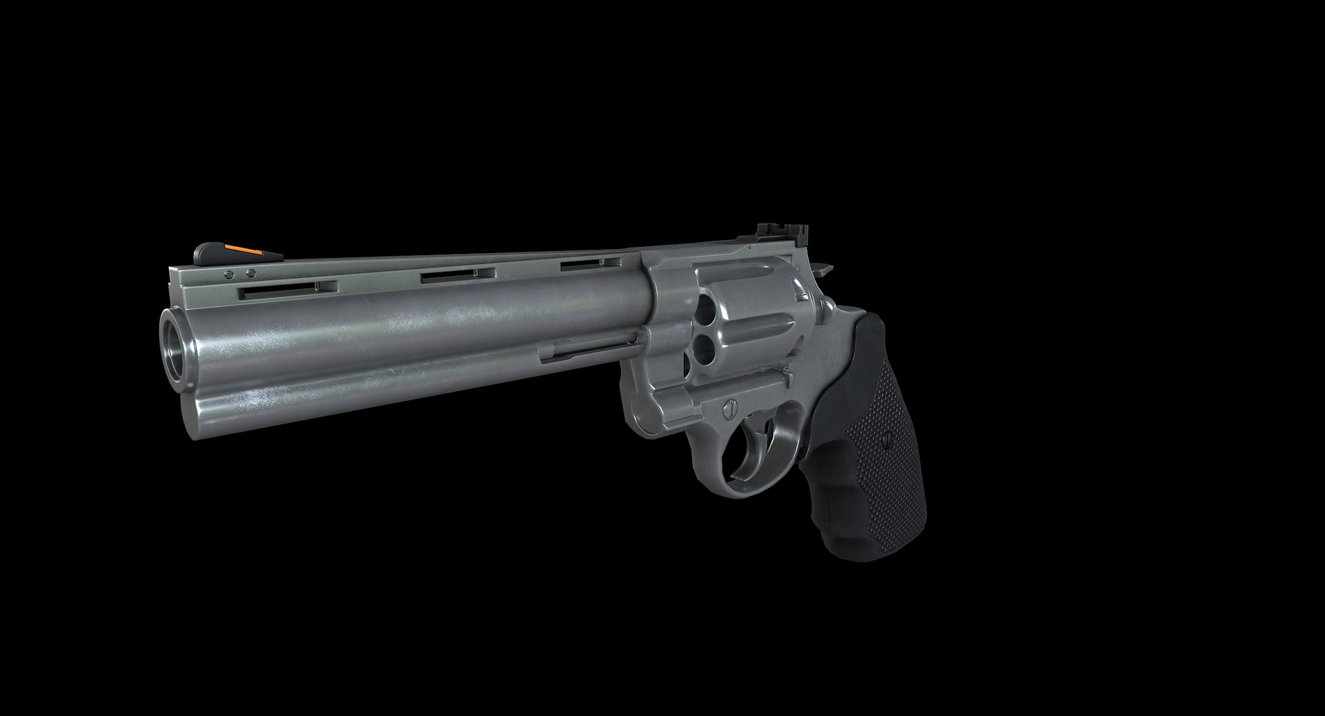 3d Model 44 Magnum