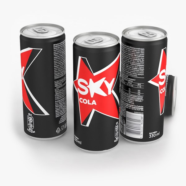 modelo 3d Lata De Bebida Sky Cola Zero 330ml 2024 - TurboSquid 2253727