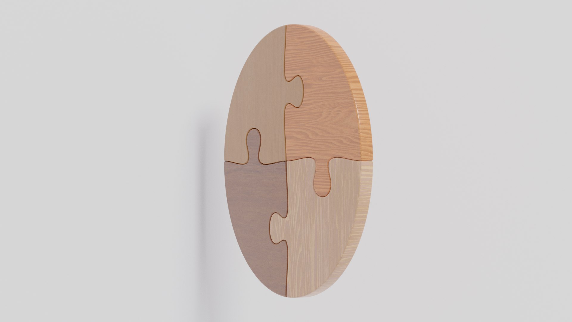 3D Wooden Jigsaw Puzzle Model - TurboSquid 1756231