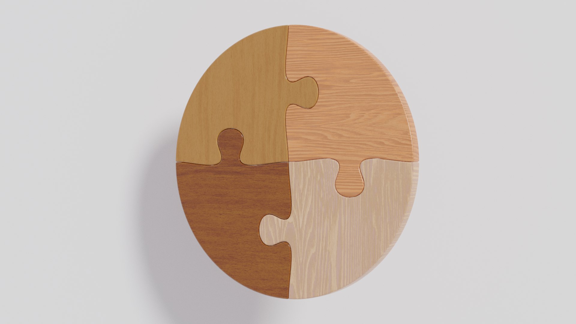 3D Wooden Jigsaw Puzzle Model - TurboSquid 1756231