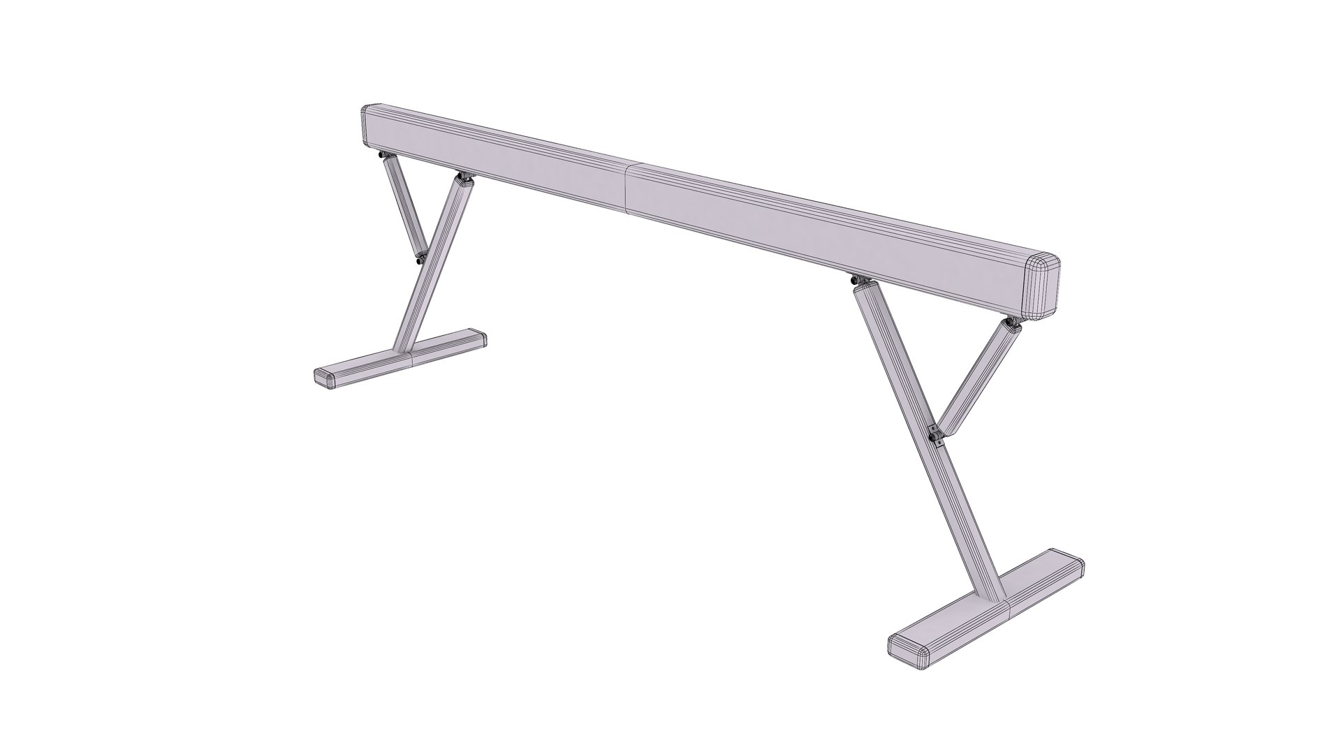 Balance Beam 3D Model - TurboSquid 1888590