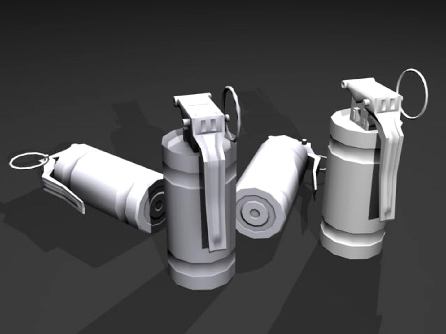 Flash Bang 3d Model
