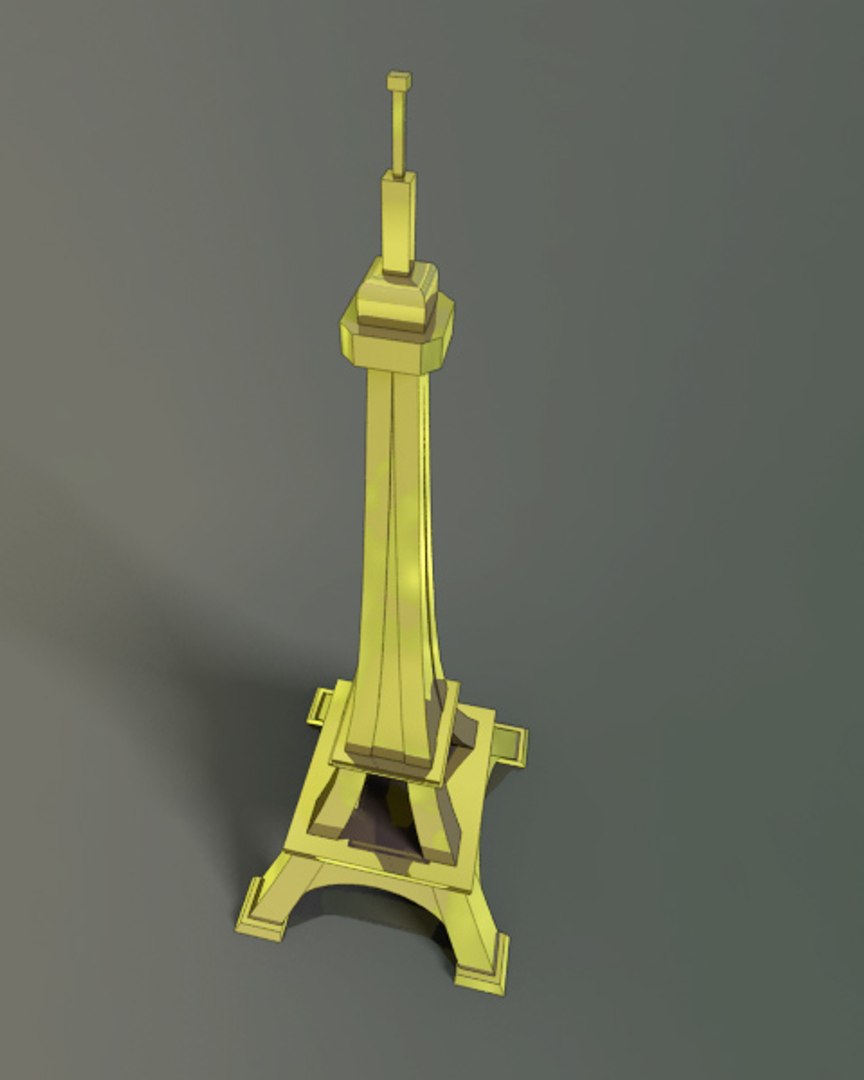 Free Eiffel Tower 3d Model