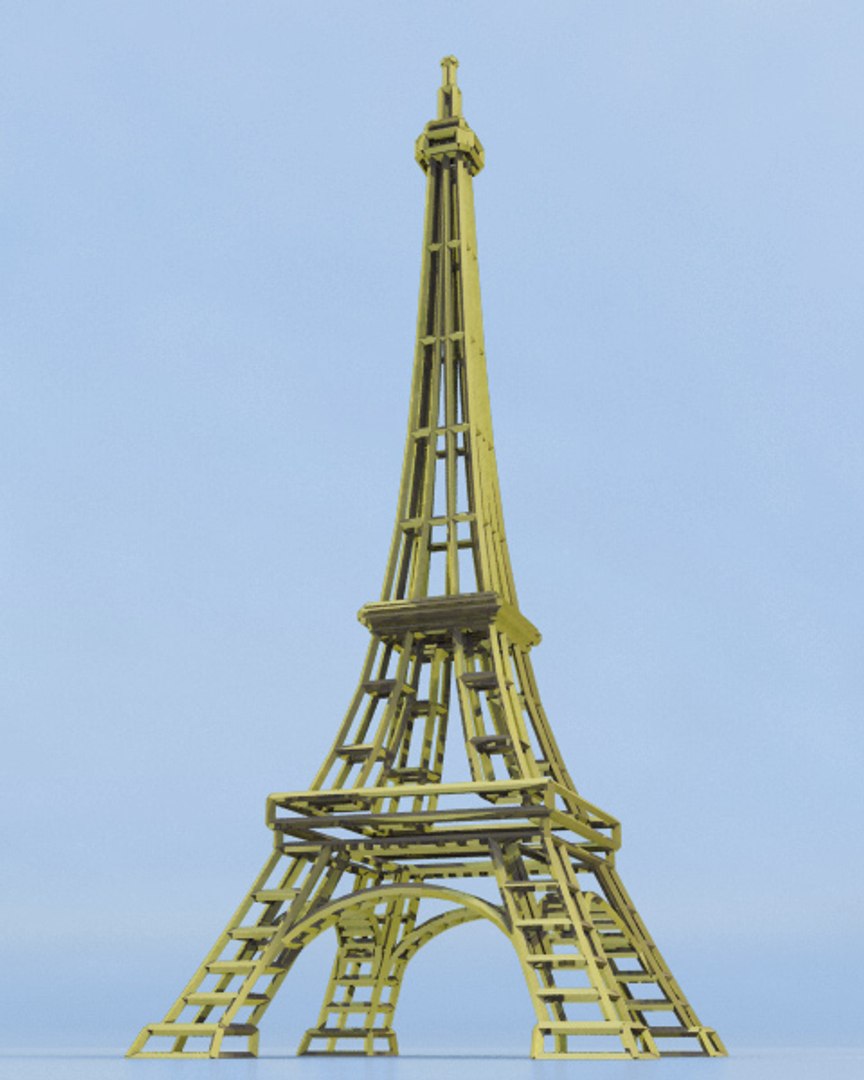 Free Eiffel Tower 3d Model