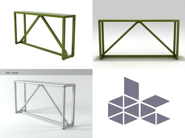 Console Table SketchUp Models for Download | TurboSquid
