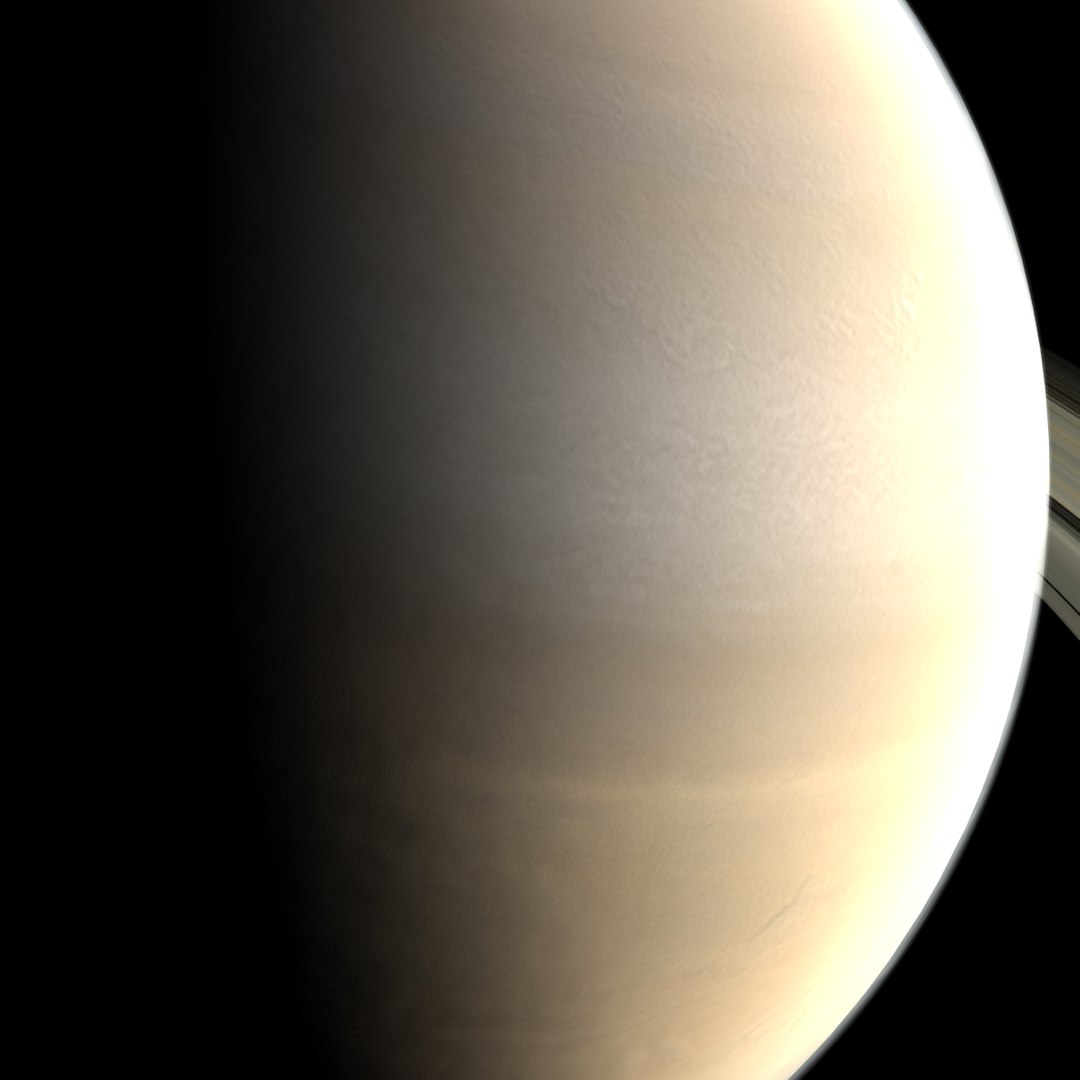 Atmosphere Saturn 3d Model