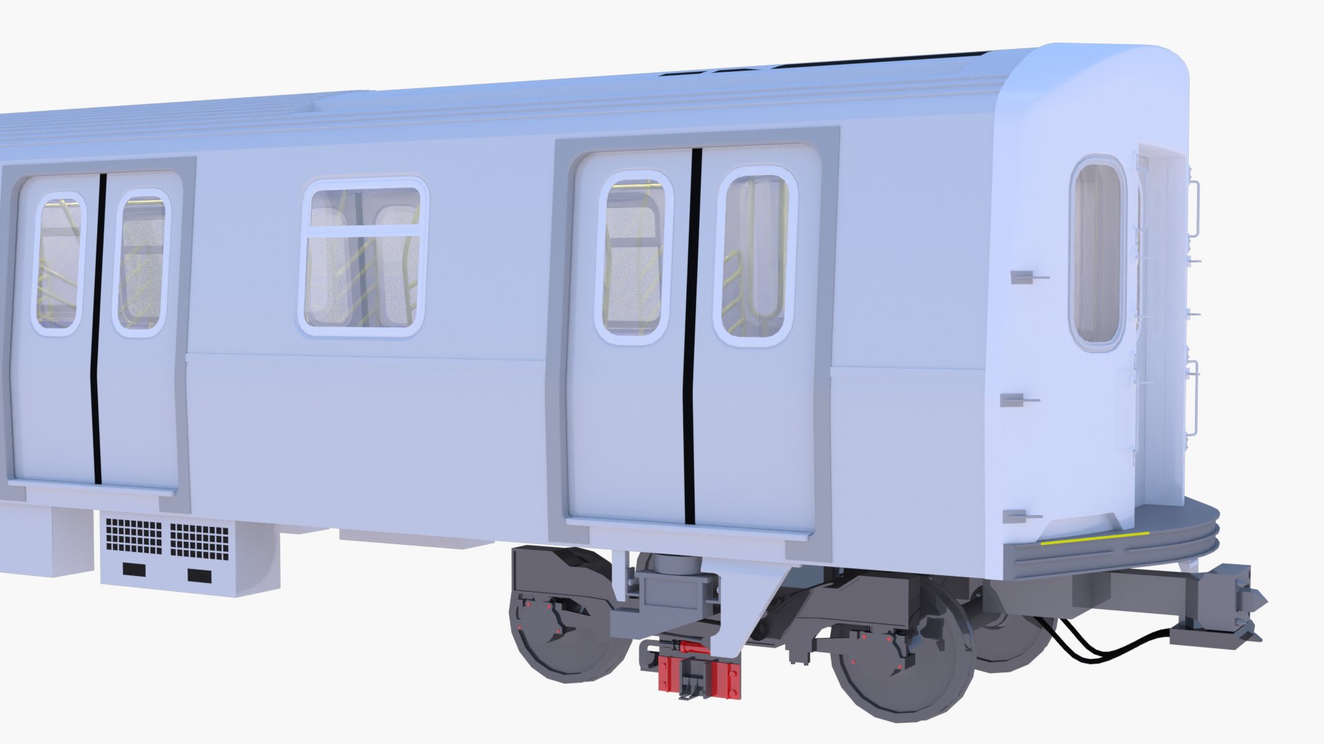 R211 Subway Car Middle 3D Model - TurboSquid 2063456